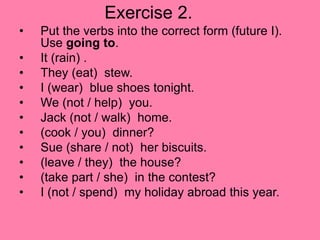 future-going-to-ppt-fun-activities-games-games-grammar-drills-grammar ...