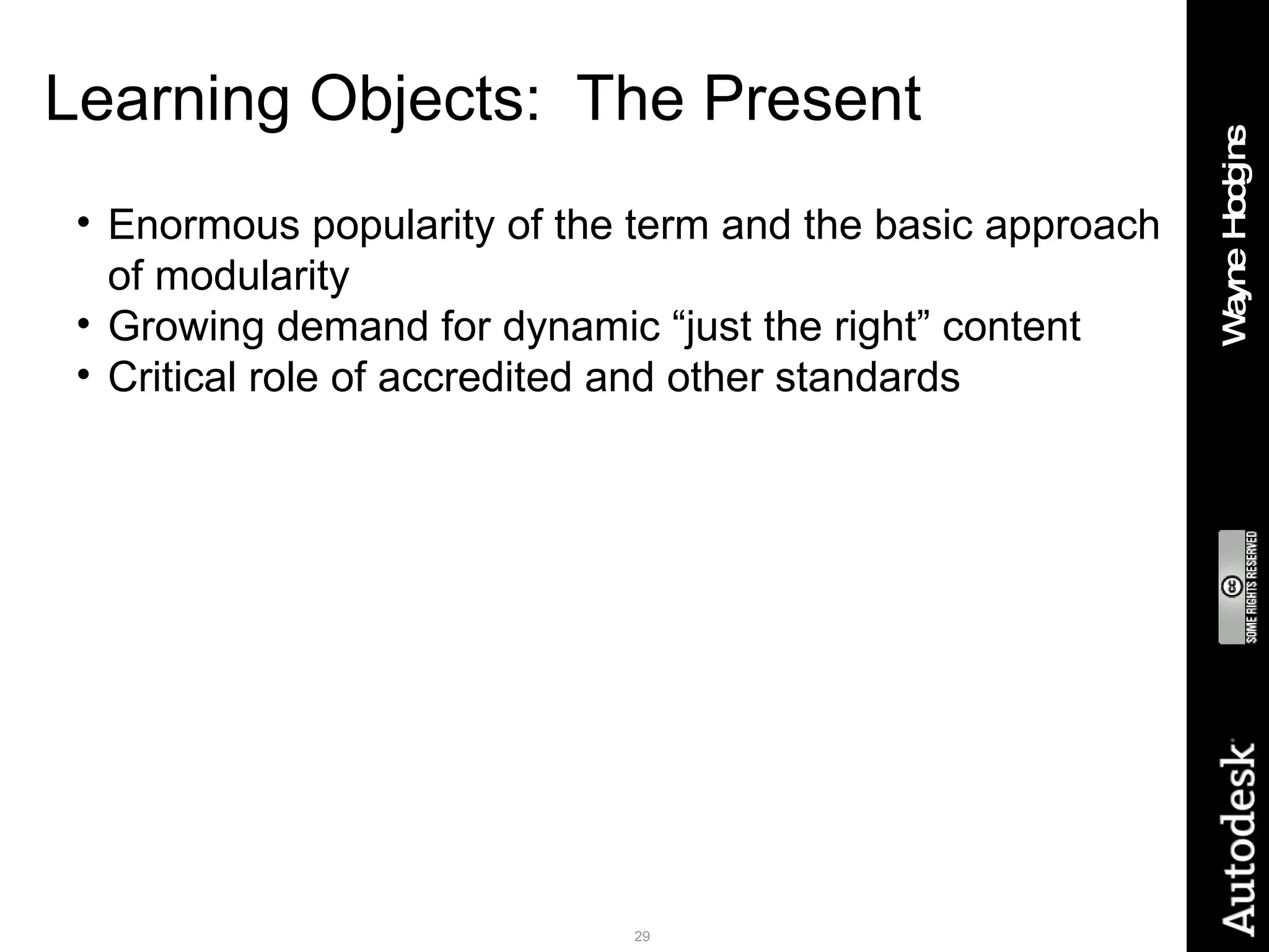 Future Of Metadata And Learning Objects Ppt