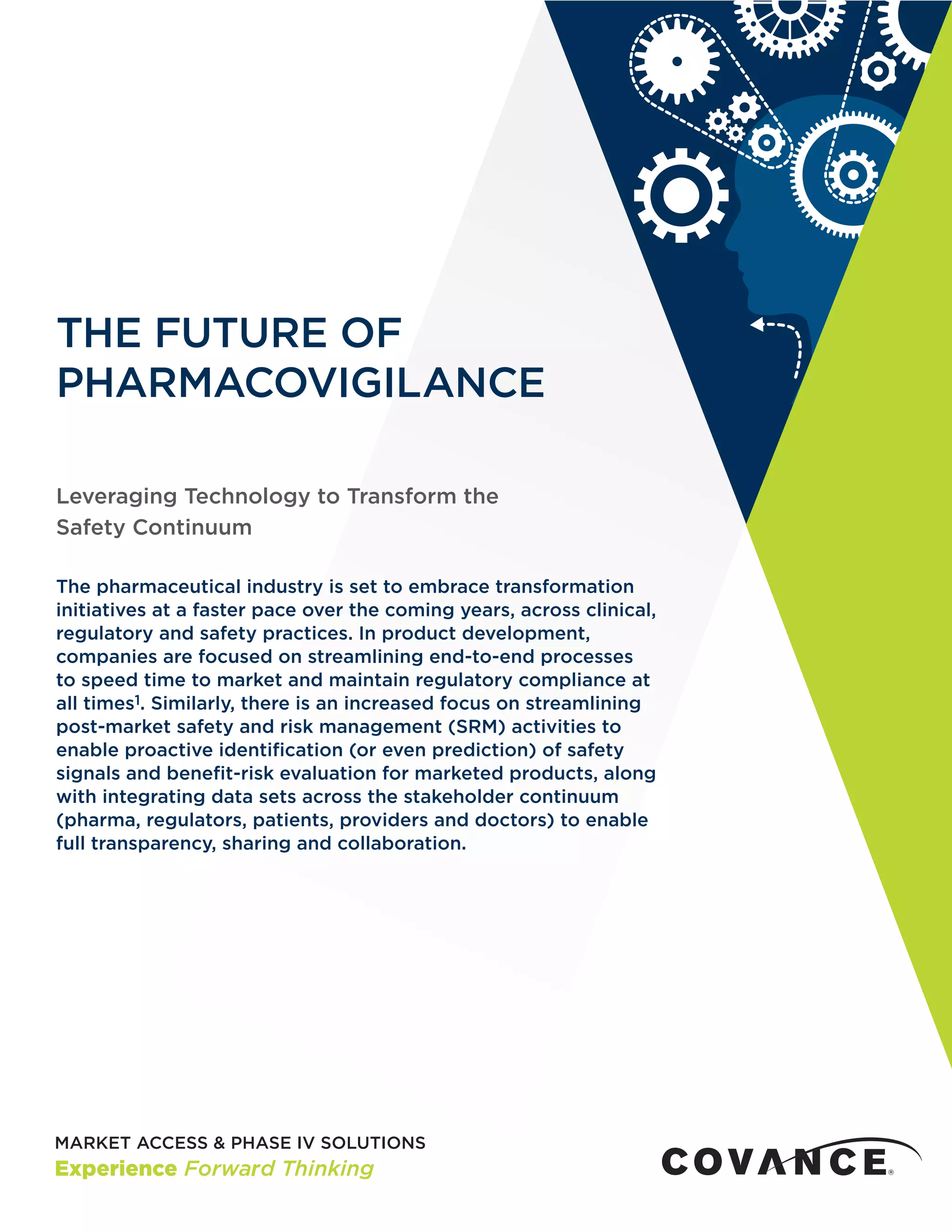 The Future of Pharmacovigilance | PDF