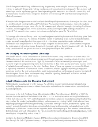 The Future of Pharmacovigilance | PDF