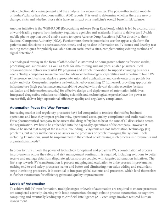 The Future of Pharmacovigilance | PDF