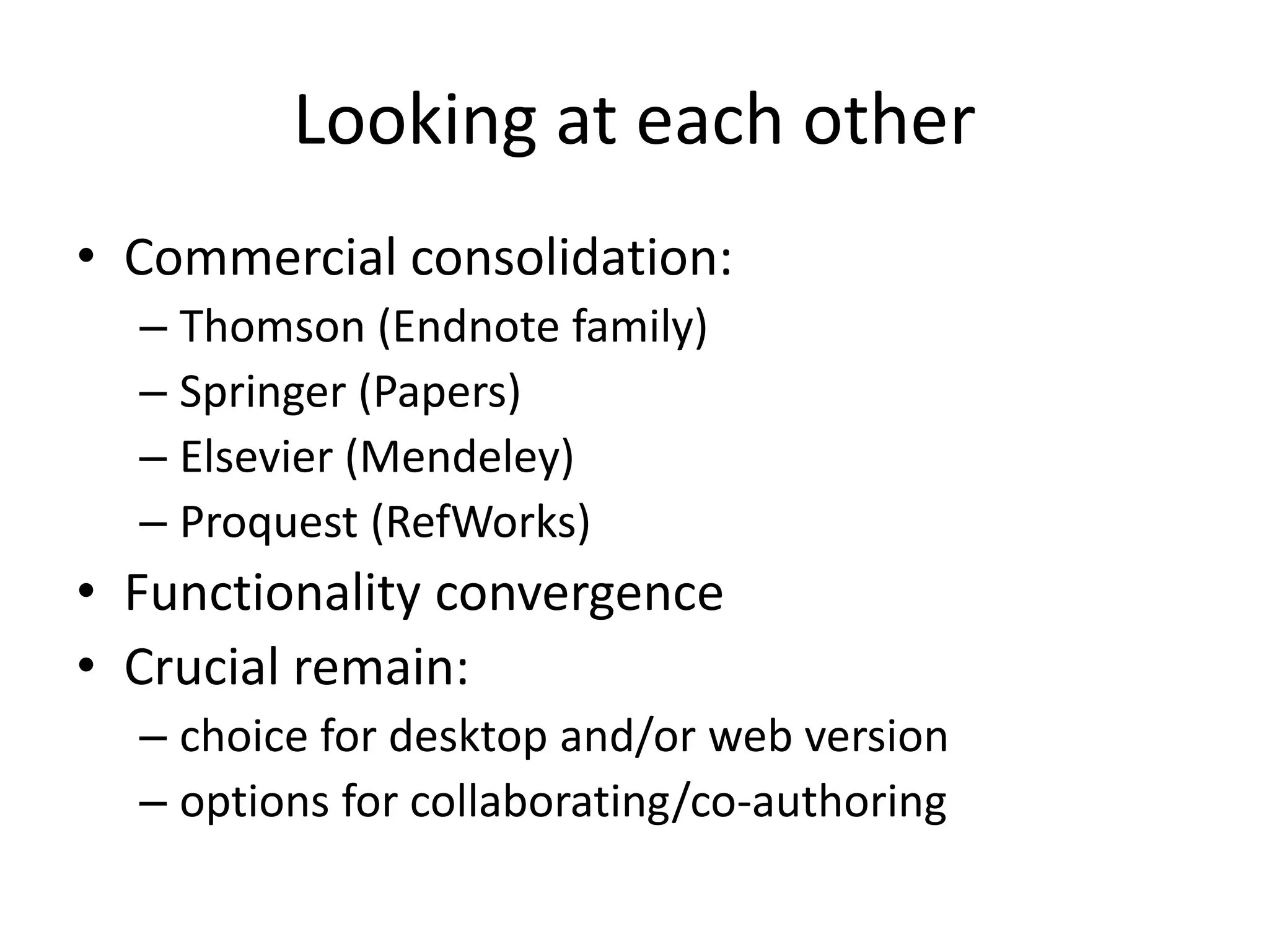The future of reference management systems | PPTX