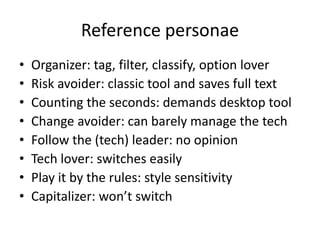 The future of reference management systems | PPTX