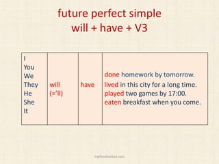 Future perfect-simple | PPTX