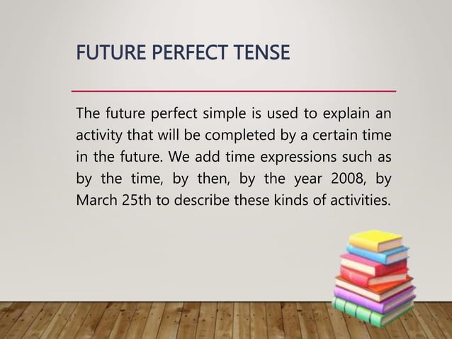 future-perfect-tense lessons for grade 5 | PPT