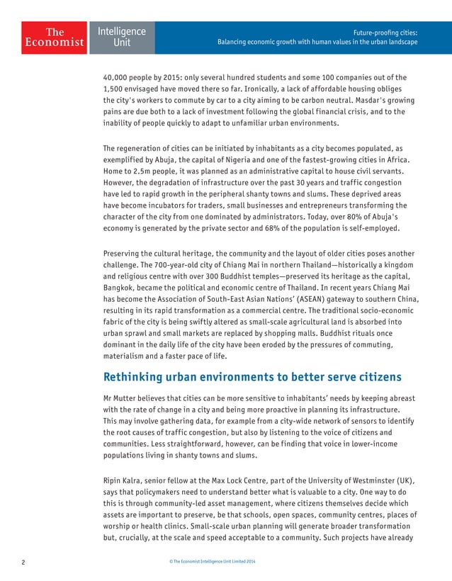 Future proofing cities | PDF