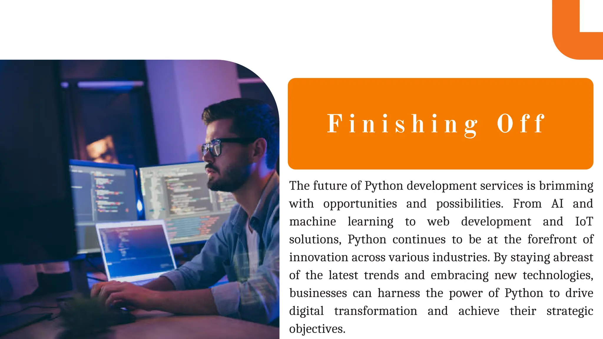 The Future of Python Development Services: Trends and Innovations to Watch | PPT