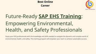 Future-SAP-EHS-Training-EHS-Professional | PPTX | Cloud Computing | Internet