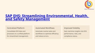 Future-SAP-EHS-Training-EHS-Professional | PPT