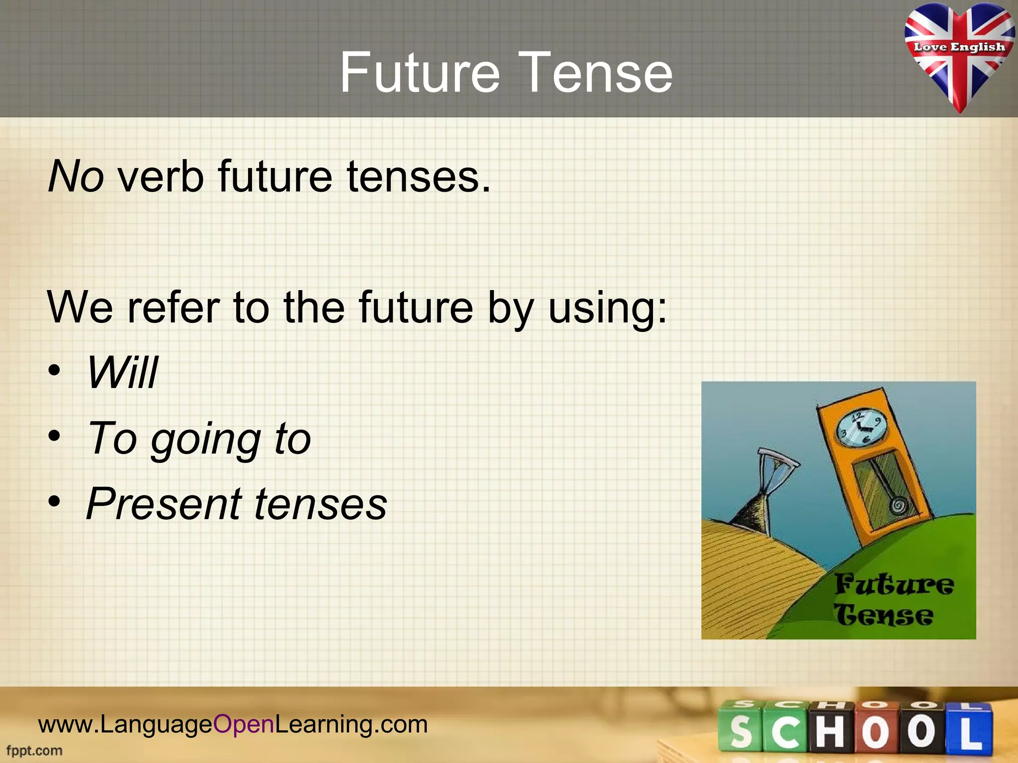 English Grammar - Future Tense | PPT