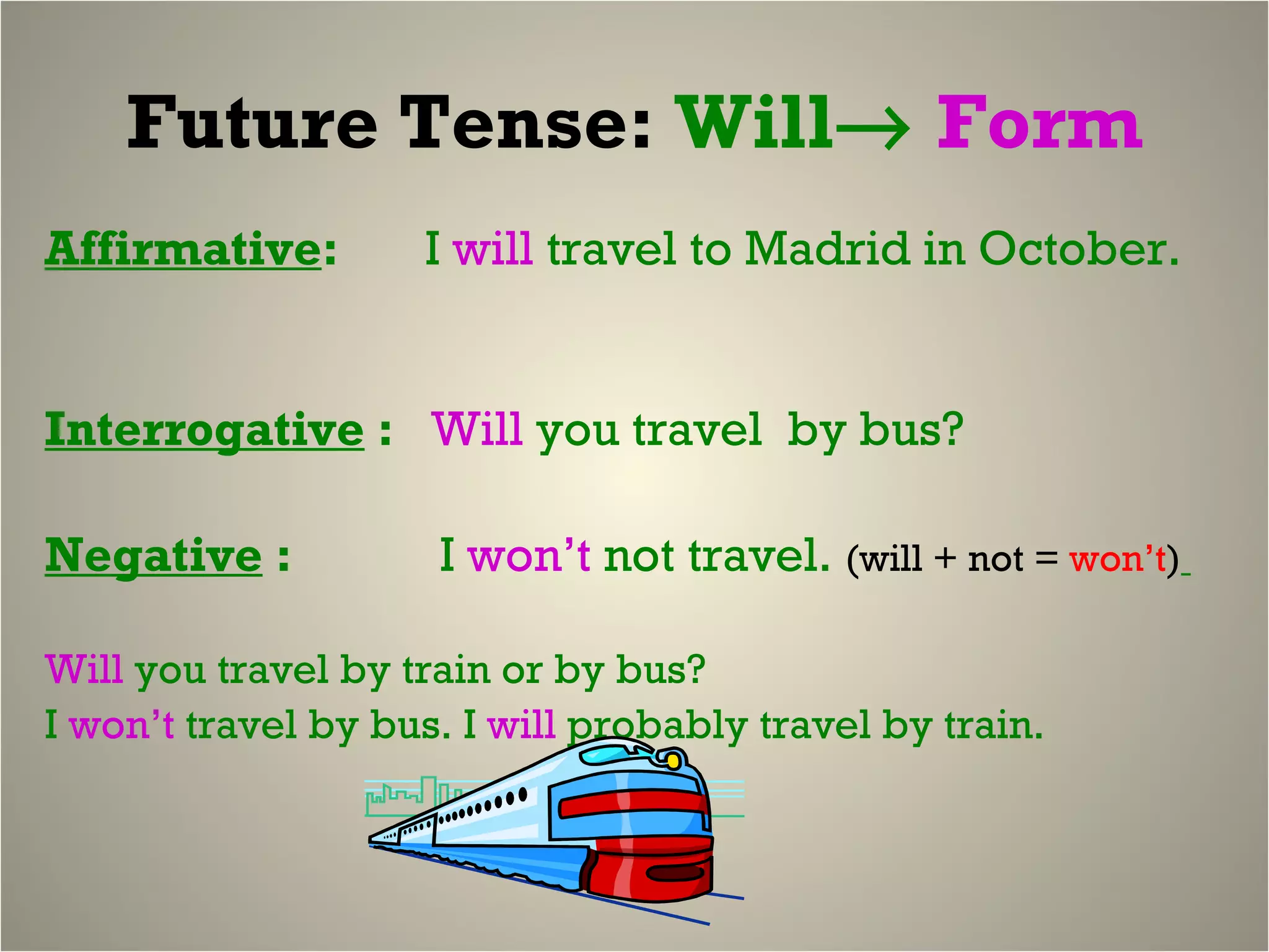 Future tenses | PPT