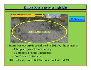 Future Sat Africa - Space Applications for Sustainable Development of ...