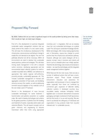 Future Agenda Future Of Waste | PDF | Environmental Services Industry ...