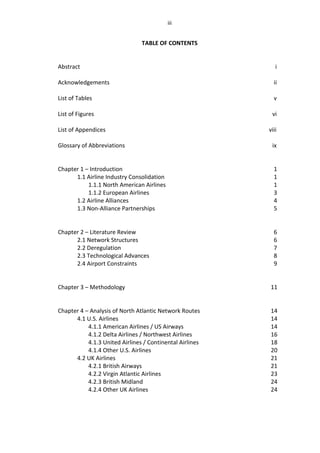 The Future of Airline Network Structures on the North Atlantic | PDF