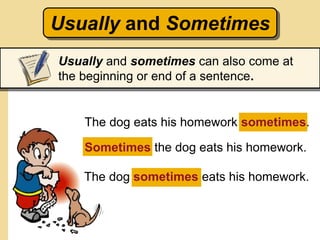 Future and adverbs of frequency | PPT