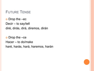 Future and conditional | PPT