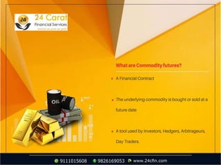 Future and options with commodity | PPTX