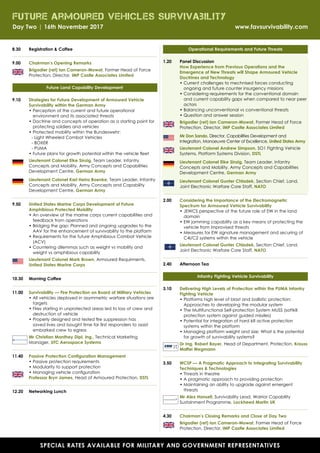 3rd Future Armoured Vehicles Survivability | PDF