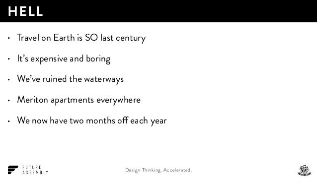 Future Assembly | Accelerated Design Thinking | PPT