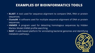 FutureBioinformatics and Optimization tools for sustainable development ...