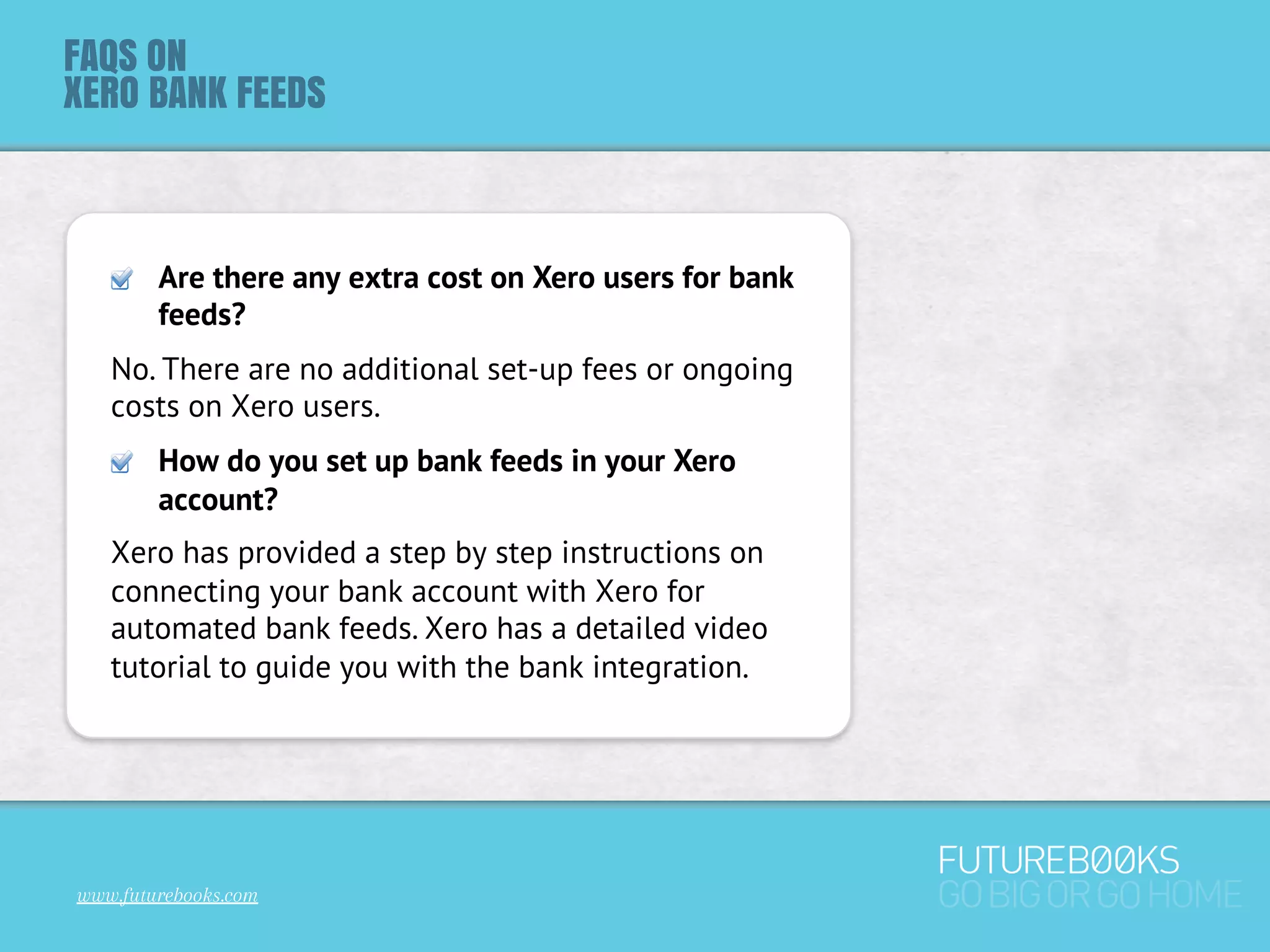 Xero bank feeds with UOB now live! | PPT