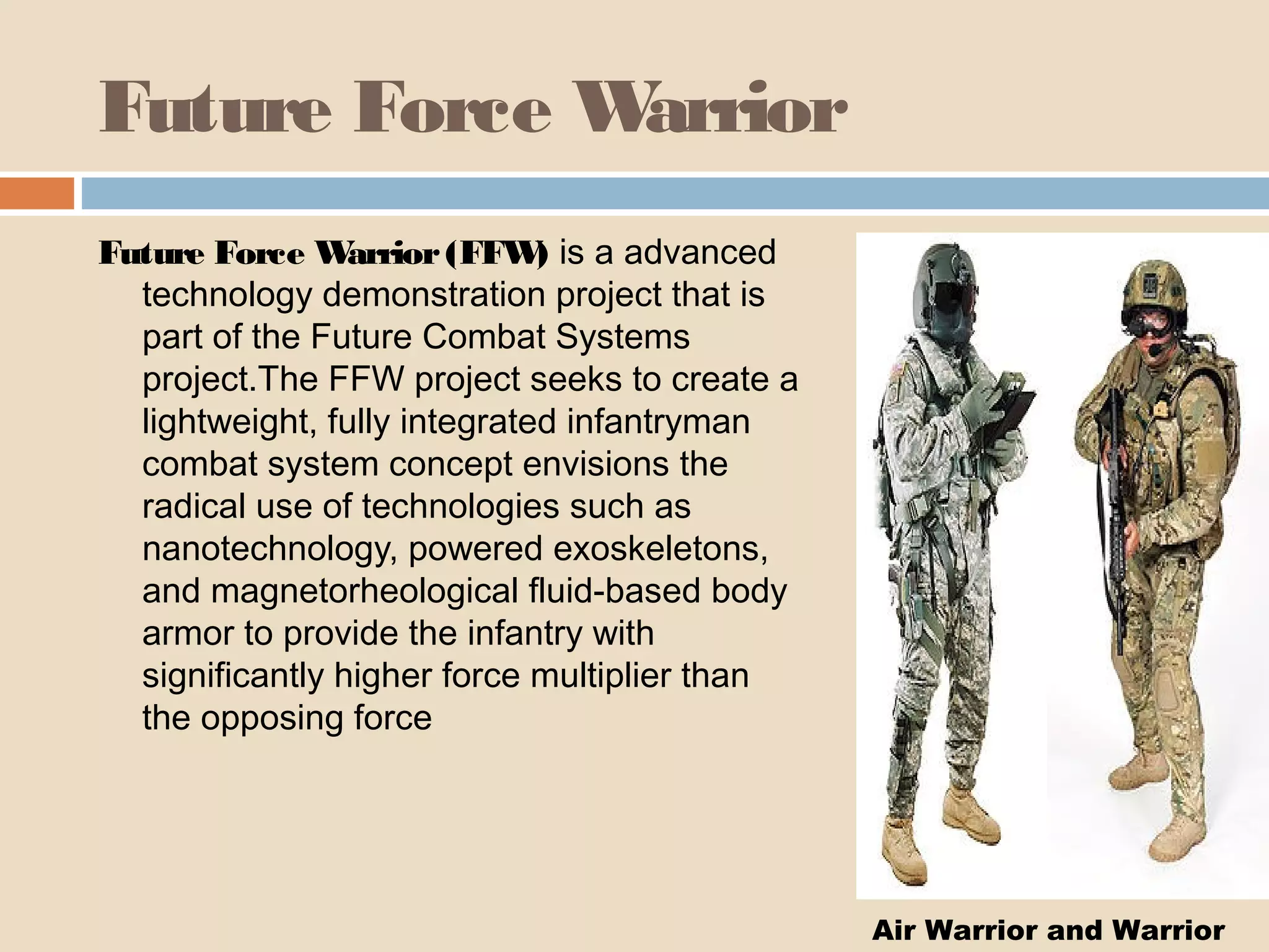 Future combat system | PPT