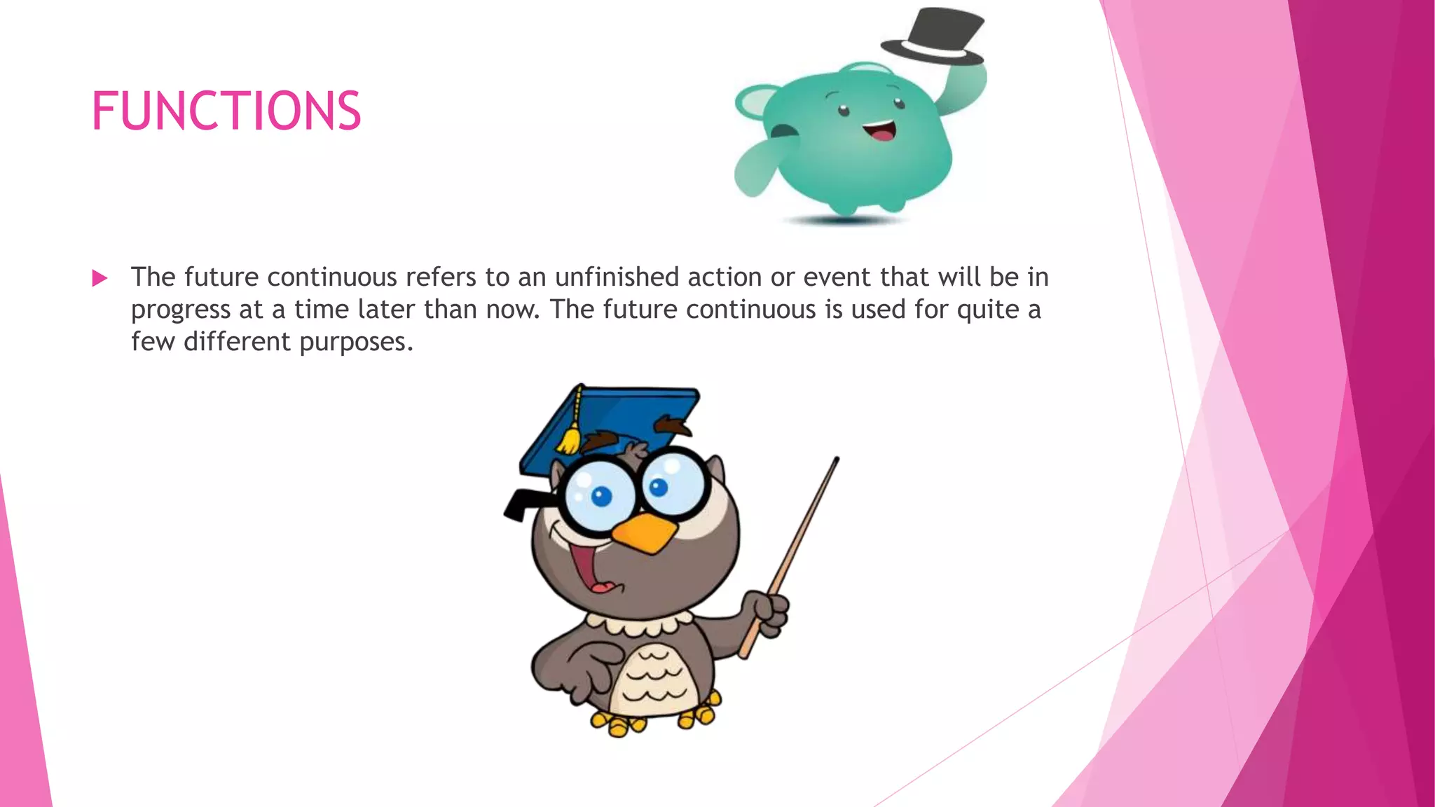 Future continuous tenses | PPTX