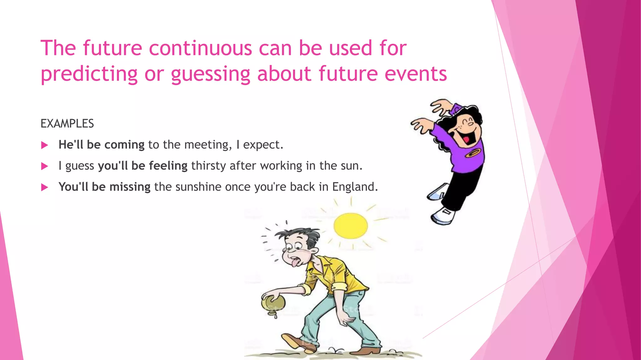 Future continuous tenses | PPTX