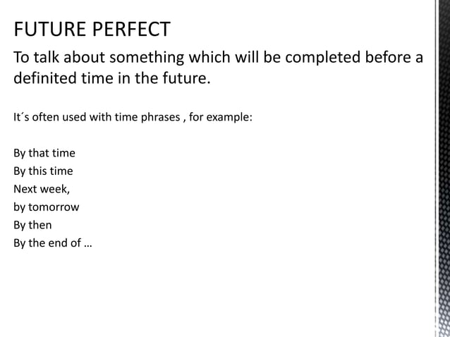 Future continuous and future perfect | PPT