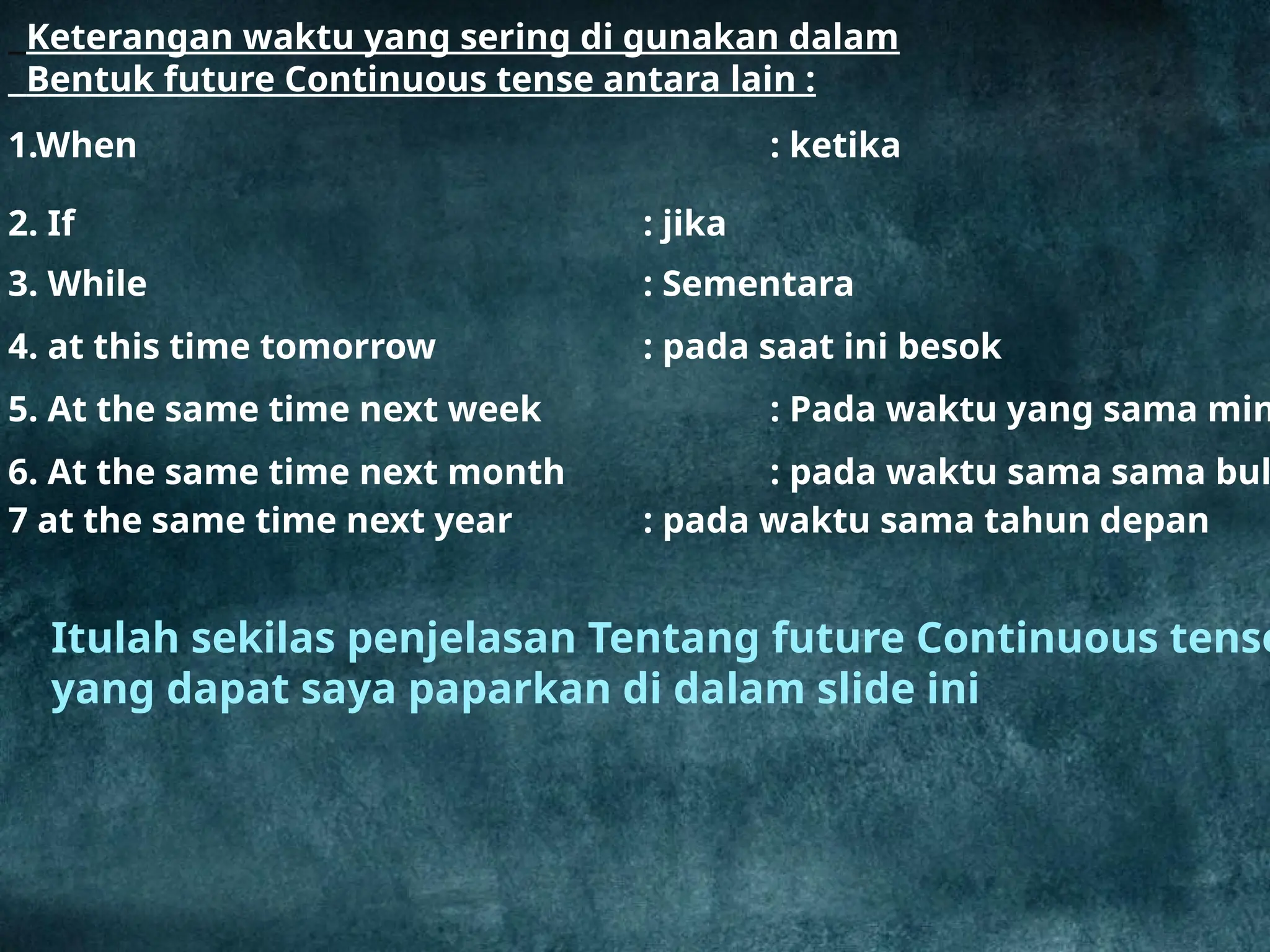 future continuous tense for junior grade 9.pptx