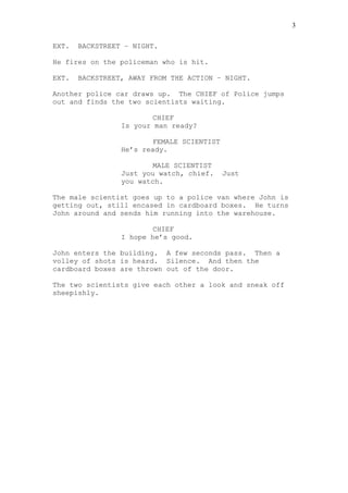 Future cop spec script | DOC | Crime & Harmful Acts to Individuals ...