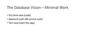 The Future of Database Development | PPTX