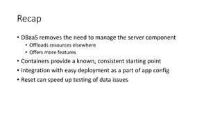 The Future of Database Development | PPT