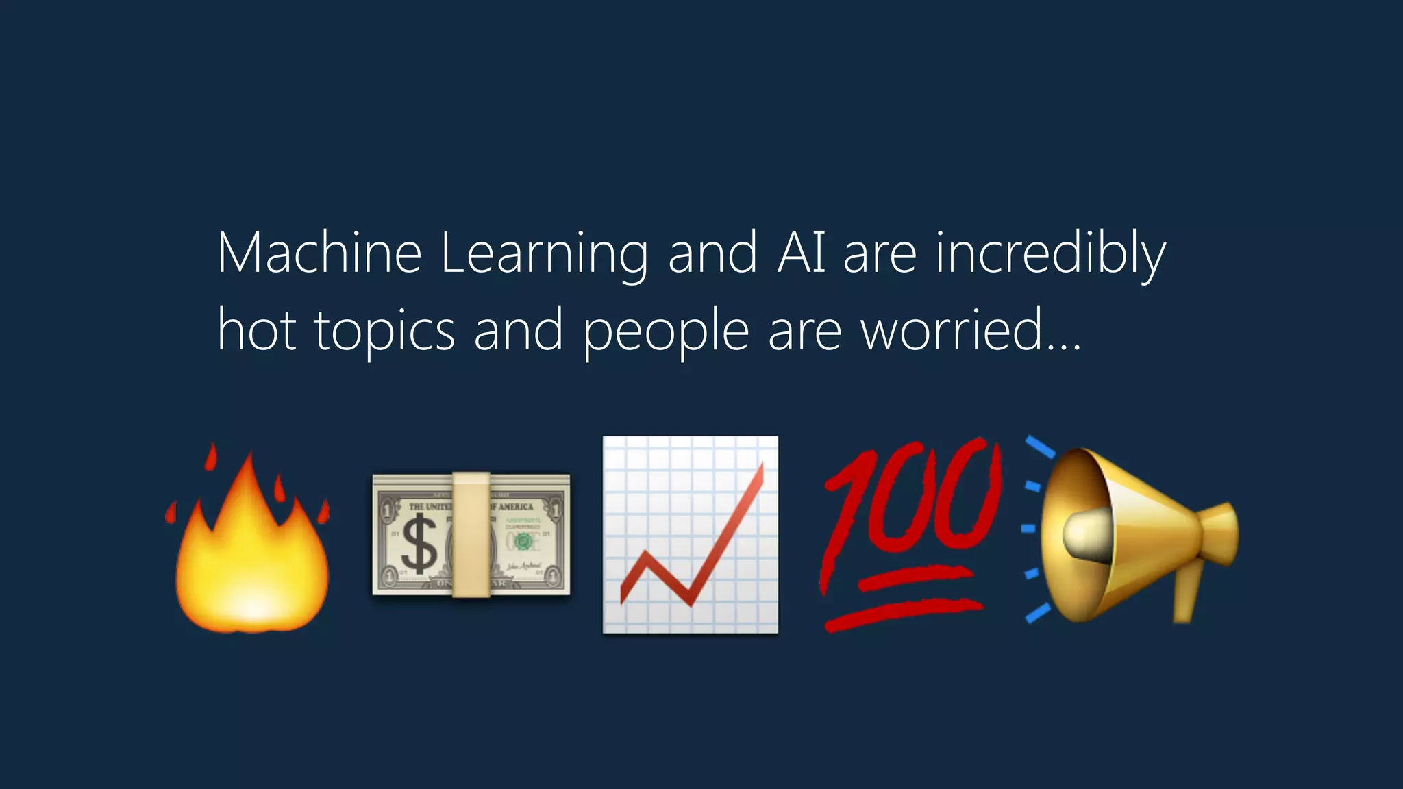 Machine Learning on the web - moving from Terminator to Star Trek | PPT
