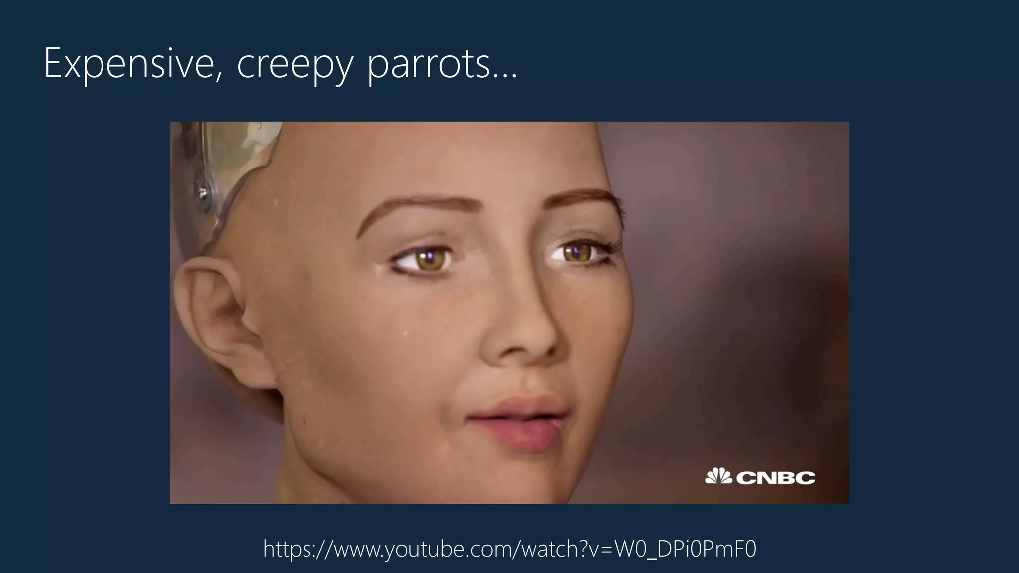 Machine Learning on the web - moving from Terminator to Star Trek | PPT