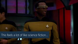 Machine Learning on the web - moving from Terminator to Star Trek | PPT