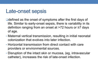 Future directions in neonatal sepsis | PPT