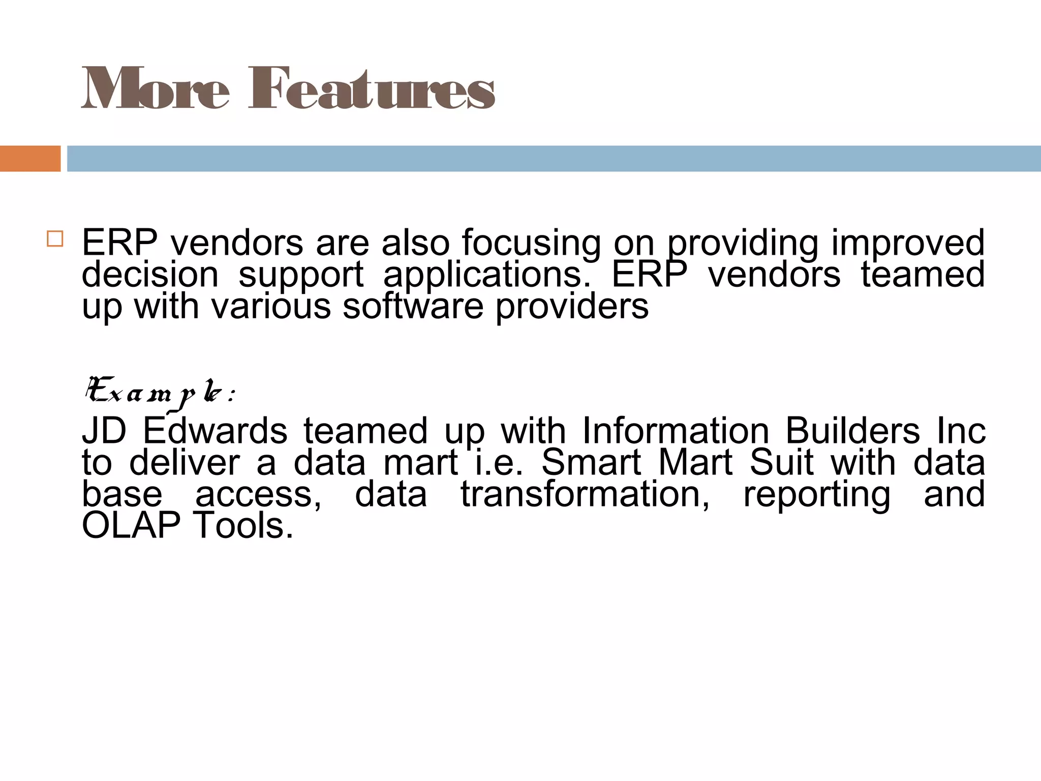 Future directives in erp, erp and internet, critical success and ...