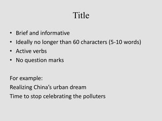 Writing scientific commentaries | PDF