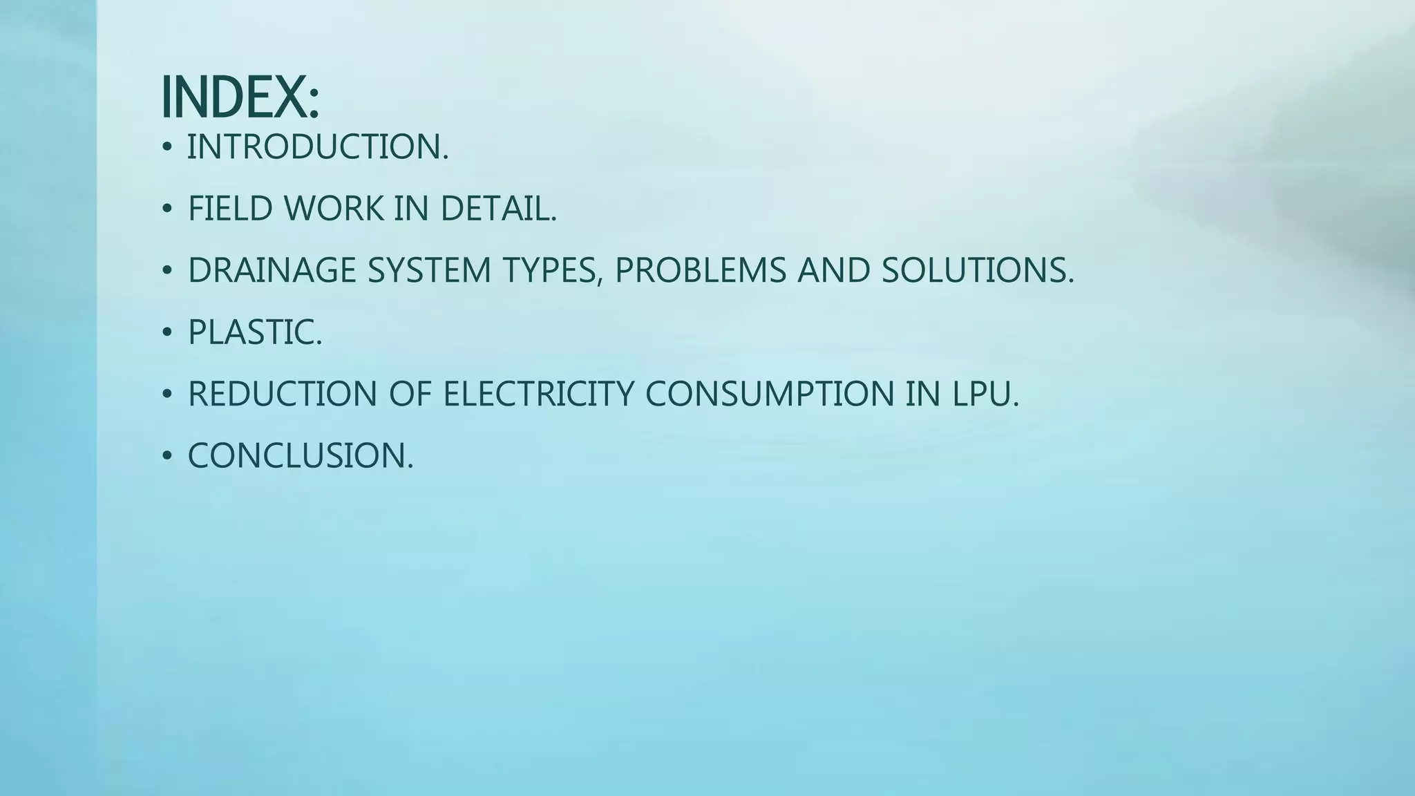 Future Environmental Problems In Lovely Professional University | PPT