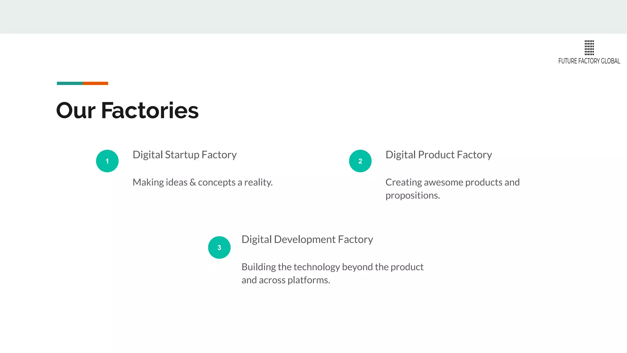 Future Factory Global Proposition | PDF