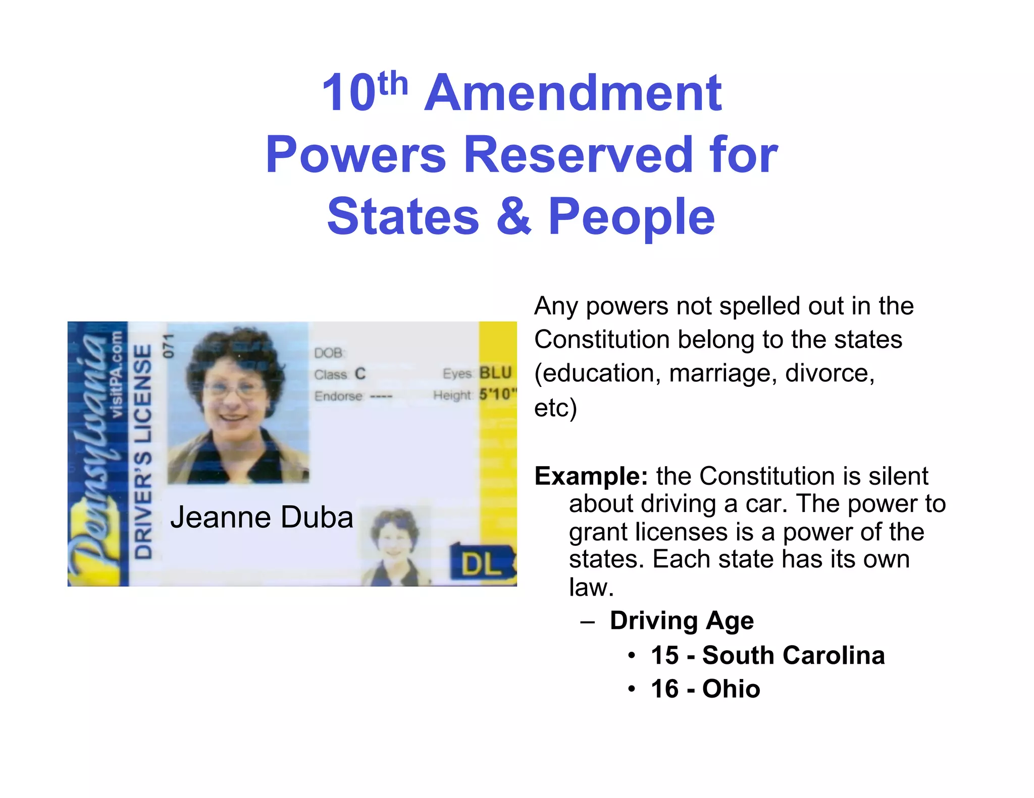 Future FRiGHT: Losing the Bill of Rights Student Handout | PDF