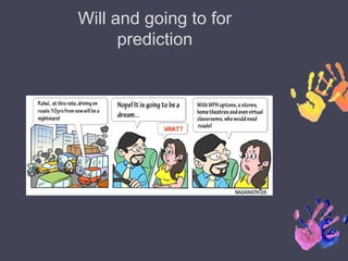 Future forms in cartoons | PPT