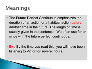 Future Perfect Simple. Future Perfect Continuous | PPT