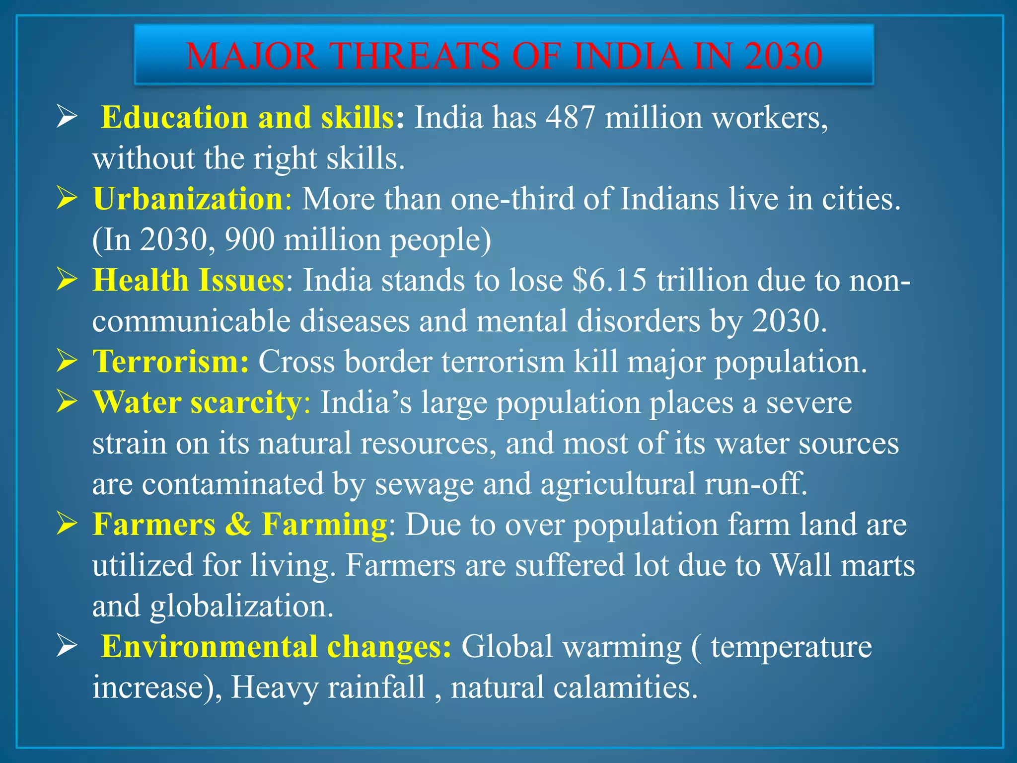 Future india 2030 | PPTX