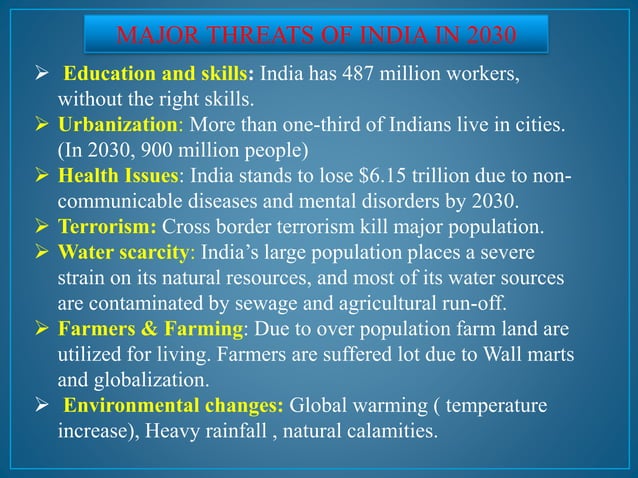 Future india 2030 | PPTX