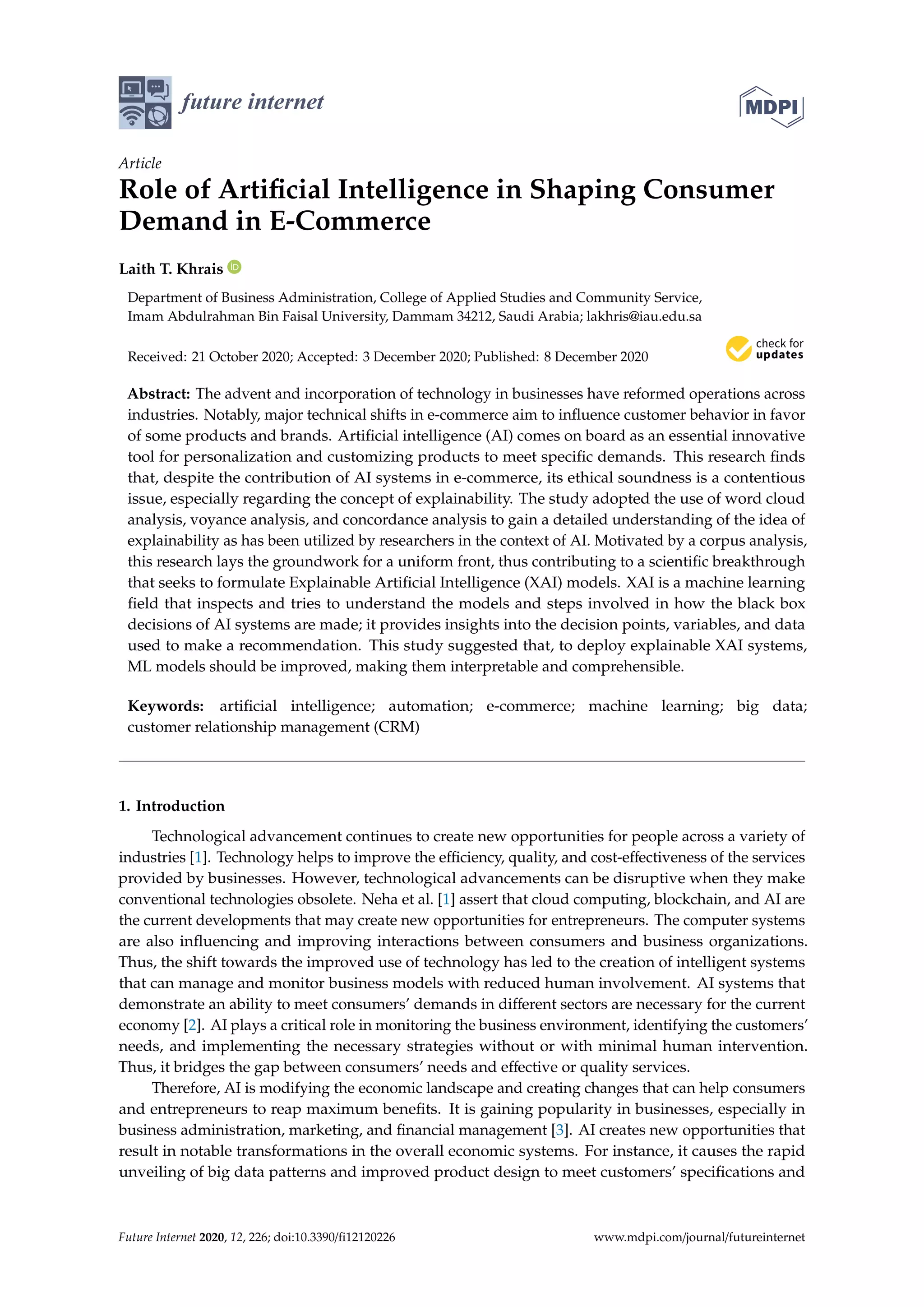 artificial intelligence | PDF