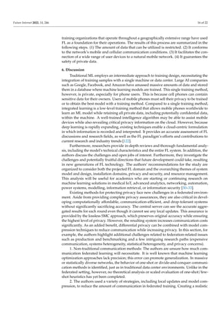 Federated learning and its role in the privacy preservation of IoT devices | PDF