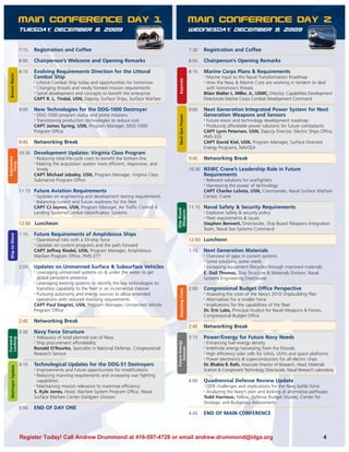 Future Naval Plans & Requirements Summit.Pd | Business Expos ...