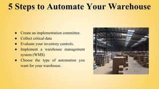 Future of 3PL Warehousing- Automation and Robotics.pptx